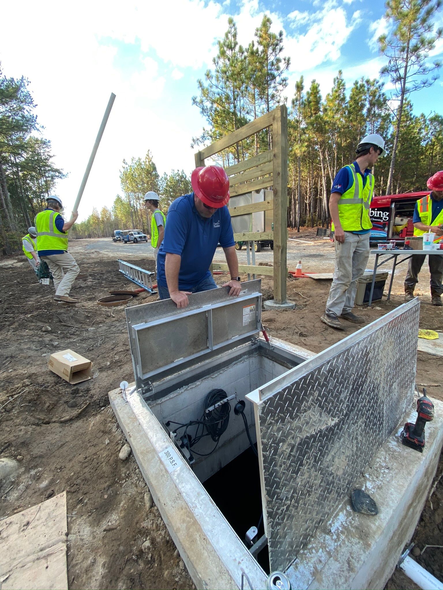 Raven Rock Gallery Service Photos | Creech's Plumbing